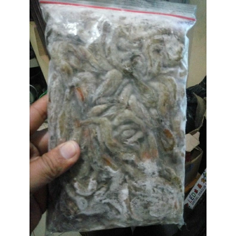 Jual udang api beku 500 gram/udang api beku pakan arwana-sedeng ...
