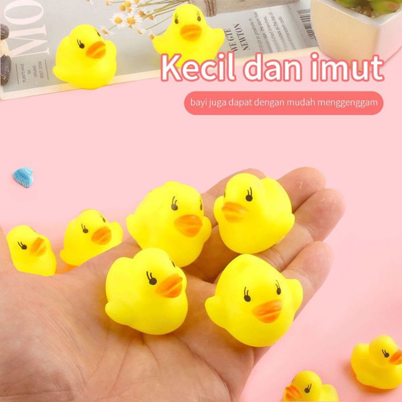 Jual BEBEK MINI MAINAN MANDI BAYI BEBEK MAINAN | Shopee Indonesia