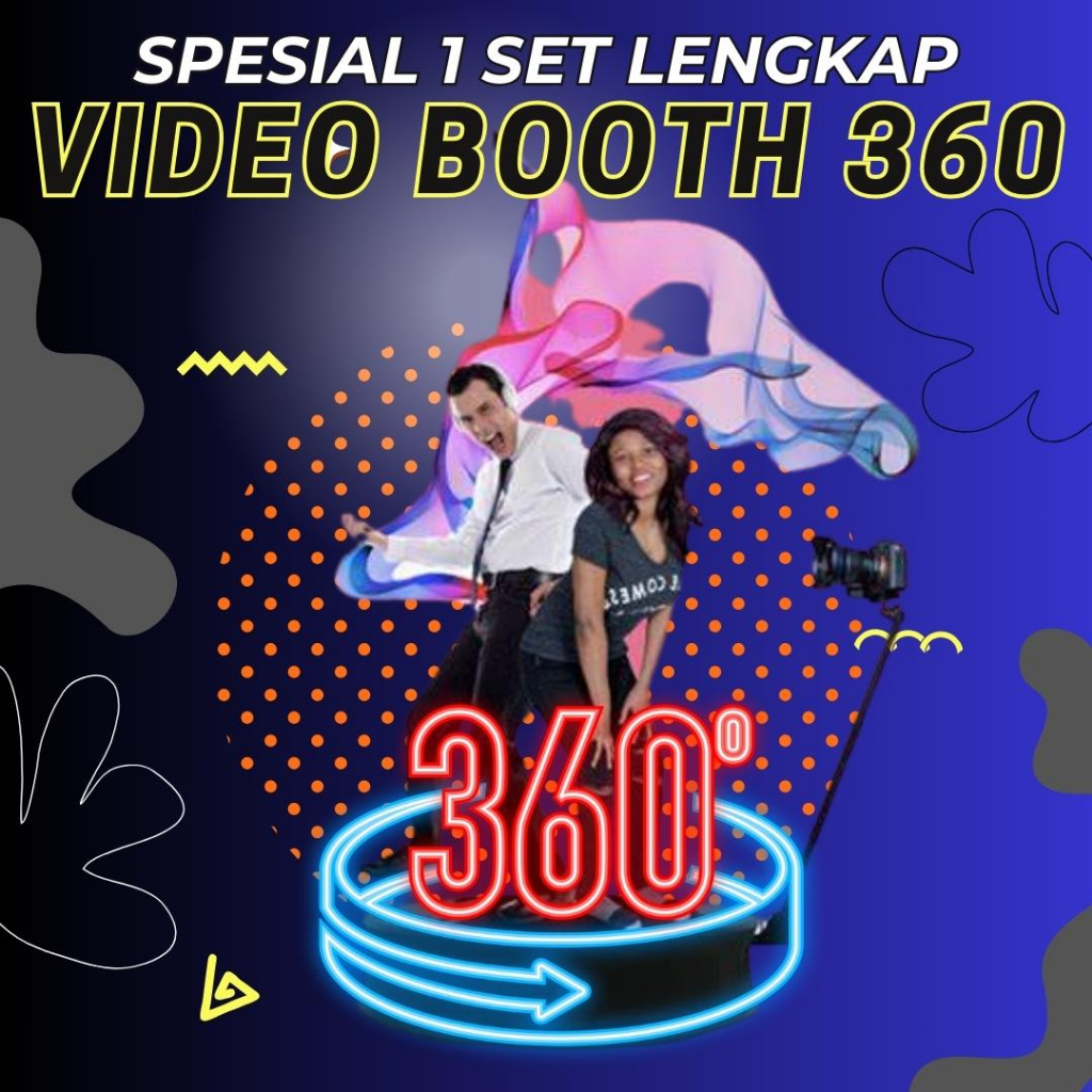 Jual PAKET LENGKAP VIDEO BOOTH /VIDEOPOD 360 VIDEO BOOTH 360 | PHOTO BOOTH 360 VIDEOBOOTH ...