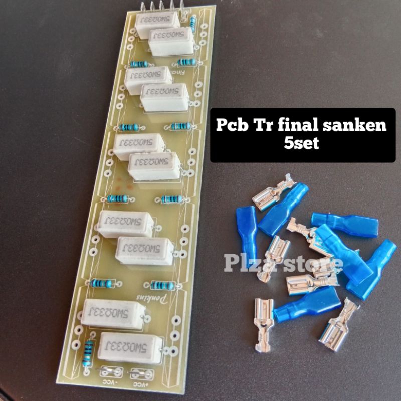 Jual PCB TR FINAL SANKEN 5 SET PCB TRANSISTOR FINAL 5 SET SANKEN BAHAN ...