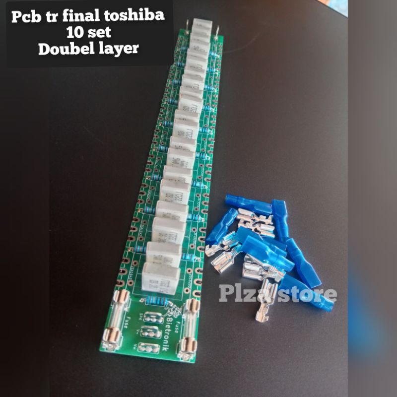 Jual PCB TR FINAL TOSHIBA 10 SET PCB DOBEL LAYER PCB TRANSISTOR FONAL ...