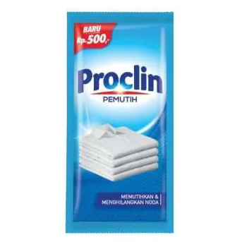 Jual PROCLIN BLEACH PEMUTIH 25ml SACHET PERAWATAN RUMAH PAKAIAN ...