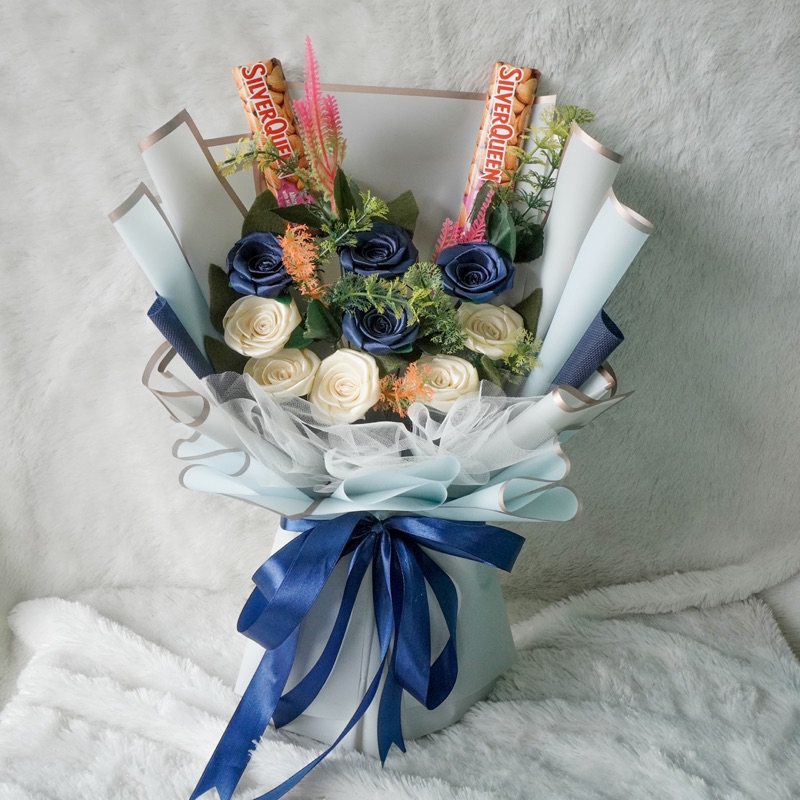 Jual (READY STOCK) BARANG BISA DIKIRIM HARI YG SAMA - Buket Satin ...