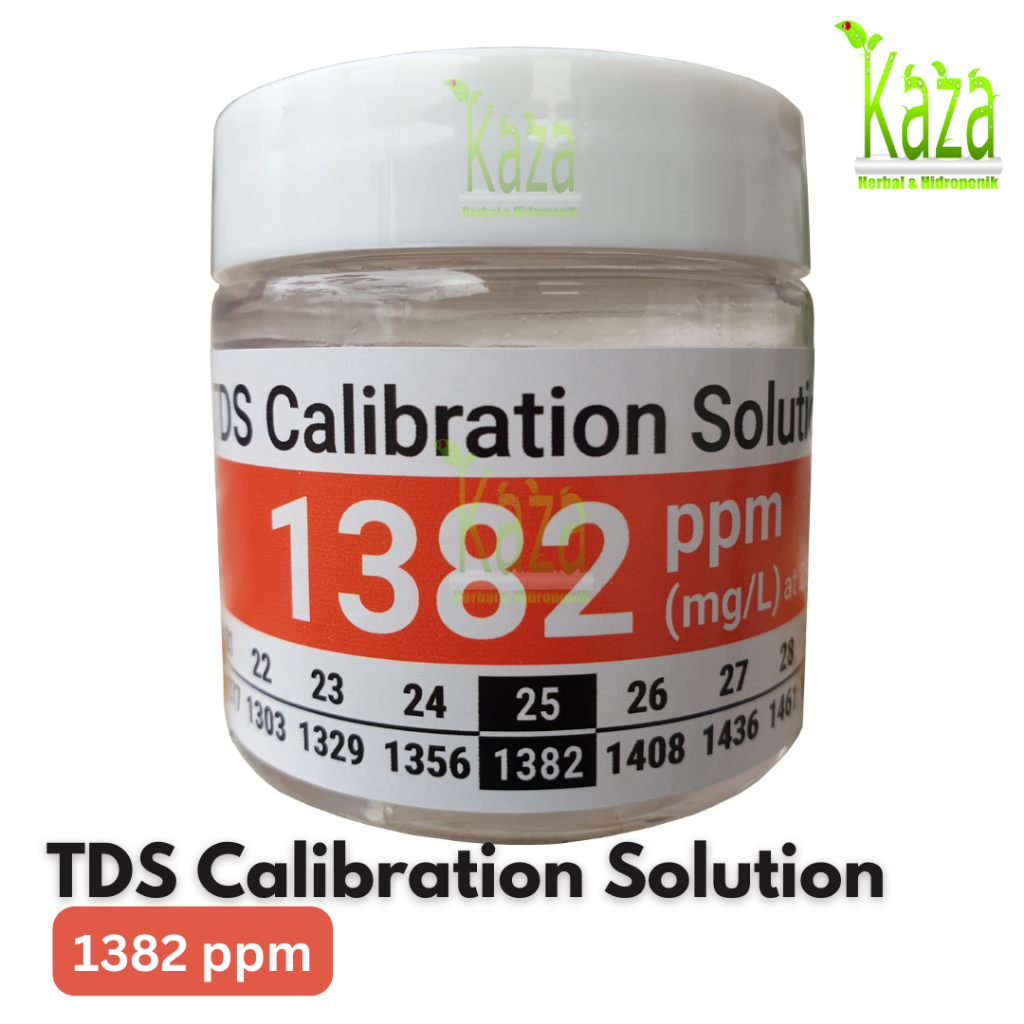 Jual Larutan Kalibrasi TDS 1382 ppm - Cairan TDS Calibration Solution | Shopee Indonesia