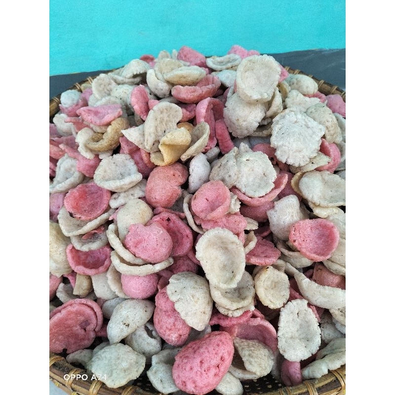 Jual Krupuk Mlarat Khas Cirebon / Krupuk Disel / Krupuk Sanggrai Pasir ...