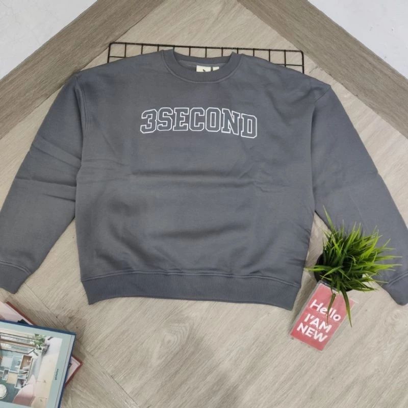 Jual SWEATER THREESECOND ORIGINAL (REGULAR FIT) | Shopee Indonesia