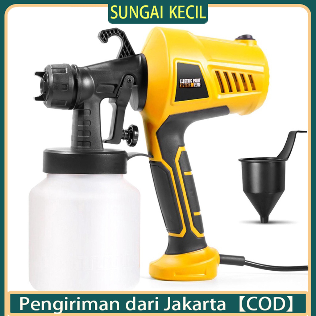 Jual alat cat semprot listrik 500W 800ml 230V, mesin cat semprot ...