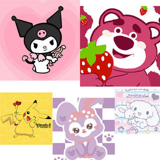 Jual Canvas Paint By Number 18 x 18 Painting Kit DIY Edukasi Menggambar ...