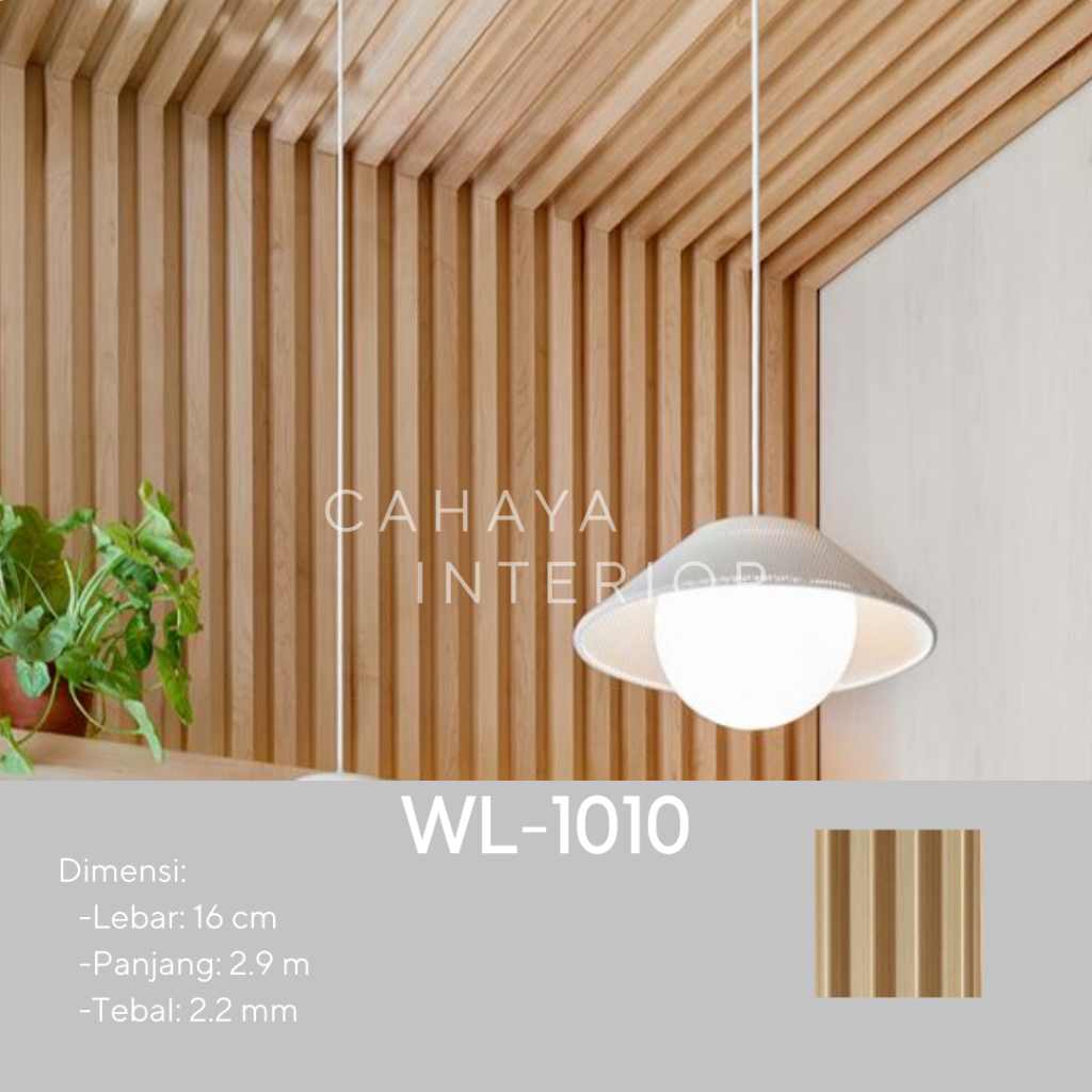 Jual (WL-1010) Wallpanel WPC Dinding High-Quality - Tahan Cuaca, Pilihan Warna & Tekstur - WPC ...