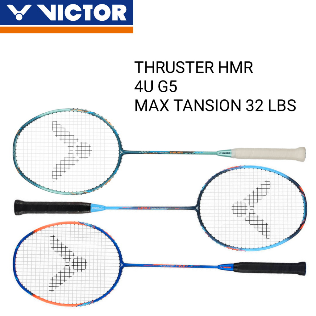 Jual RAKET BADMINTON VICTOR THRUSTER HMR ( 4U G5 ) | Shopee Indonesia