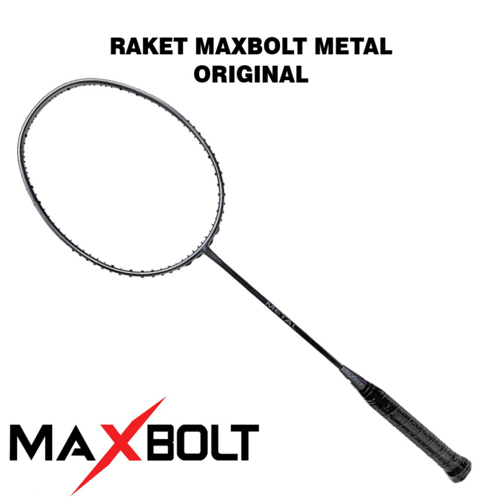 Jual RAKET BADMINTON MAXBOLT BLACK / METAL ORIGINAL | Shopee Indonesia