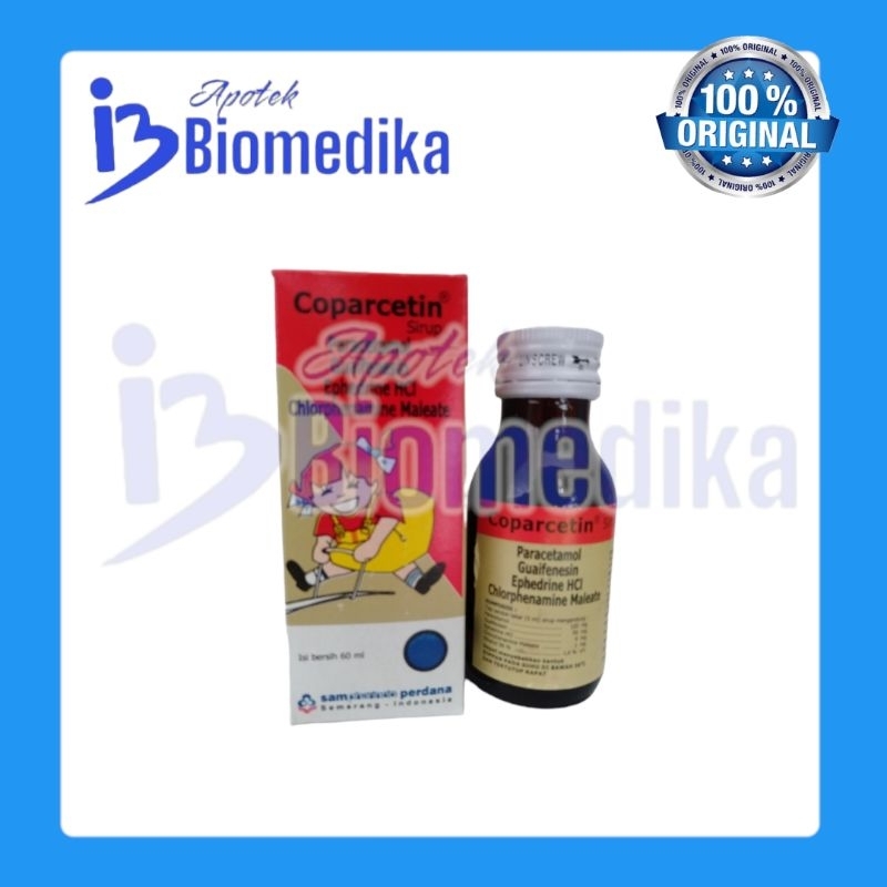 Jual COPARCETIN SIRUP 60ML obat batuk pilek anak | Shopee Indonesia