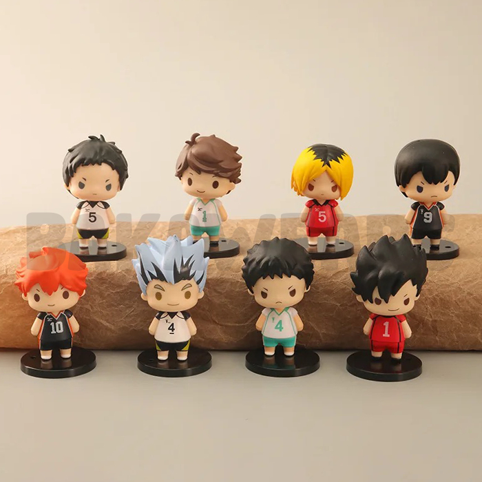 Jual Action Figure Mini Haikyuu!!: Cute Kawaii Version - Bokuto, Hinata ...