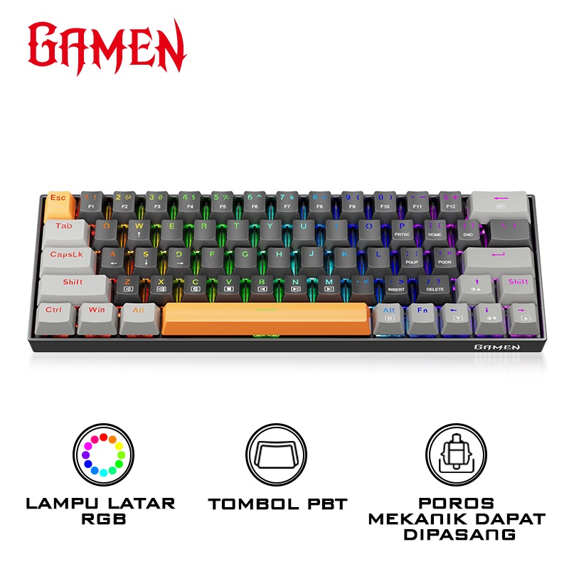 Jual KEYBOARD ROBOT WORKMATE II Mechanical Wired Keyboard Gaming 94 ...