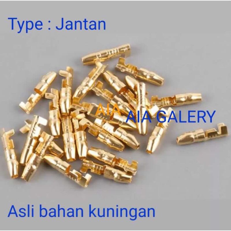Jual Skun Jantan Model Bulat Skun Bulat Male Kabel Aksesoris Connector ...