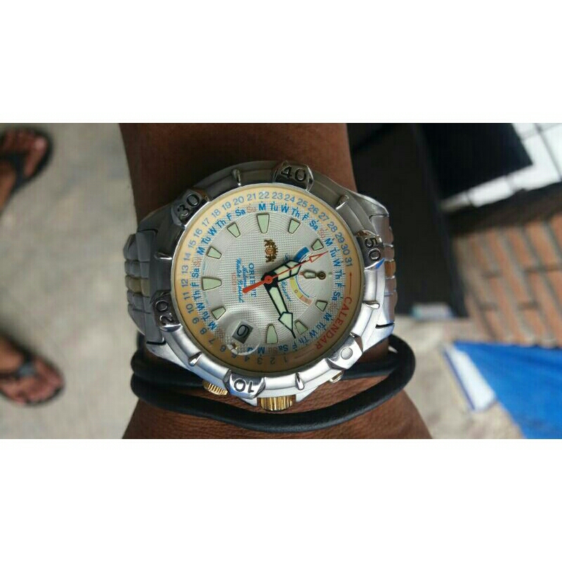 Jual jam Orient M-force ex 01-000 rare item | Shopee Indonesia