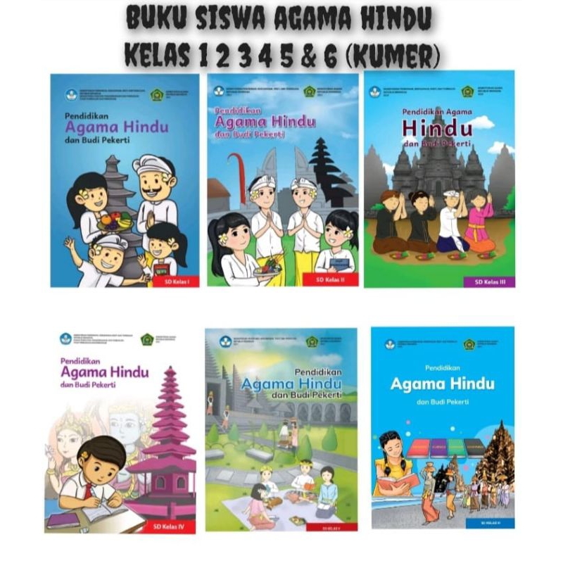 Jual BUKU SISWA AGAMA HINDU UNTUK SD KELAS 1,2,3,4,5,6 TERLENGKAP EDISI ...