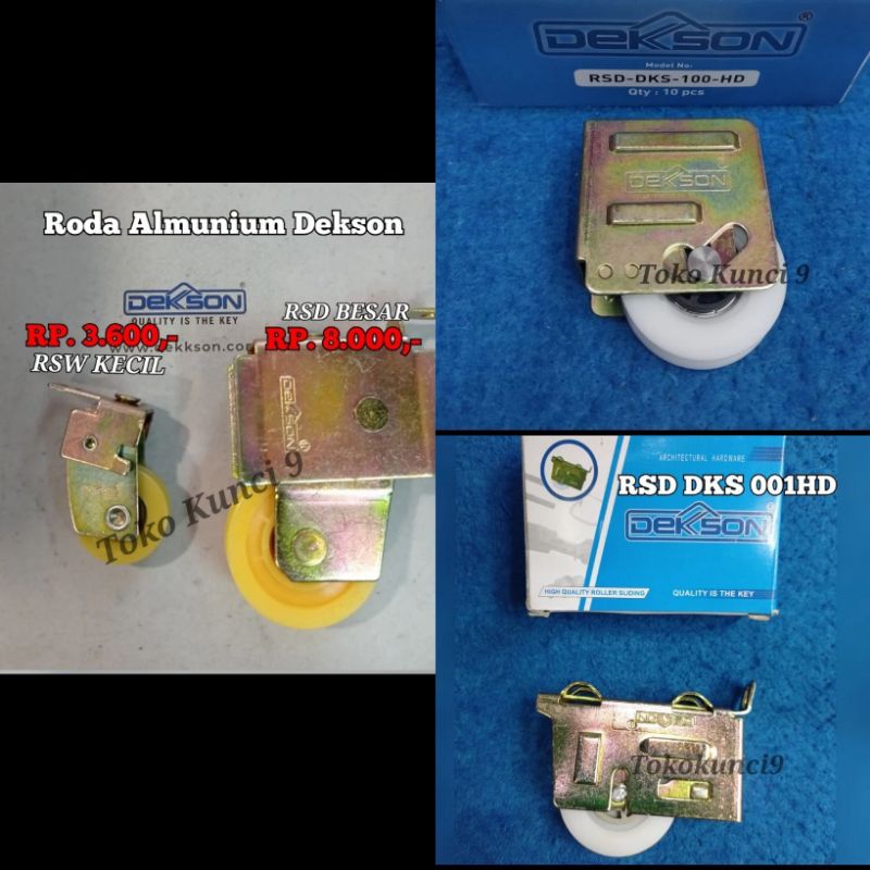 Jual Roda sliding Dekson RSW kecil Roller Sliding RSD 001 Dekson ...