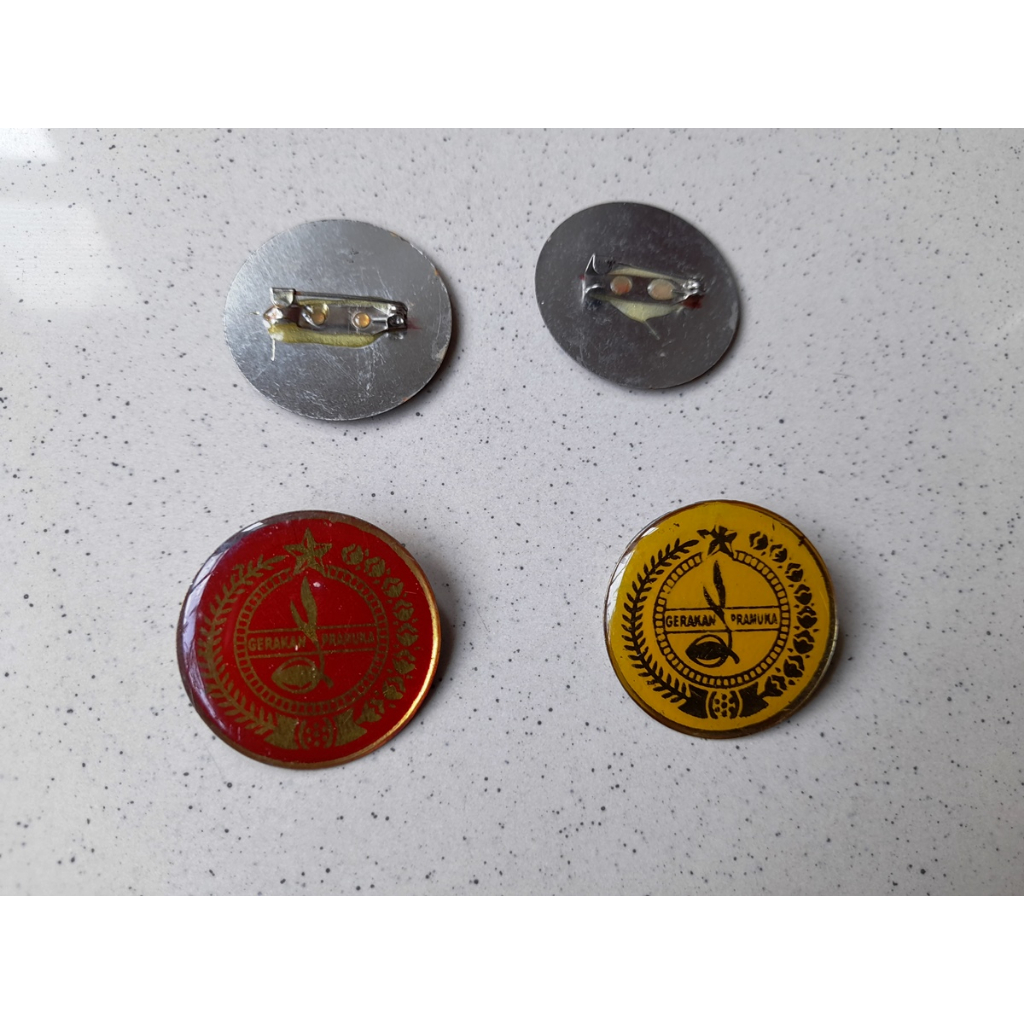 Jual Pin Akrilik Topi Tatop Baret Pramuka Siaga Penggalang Penegak ...