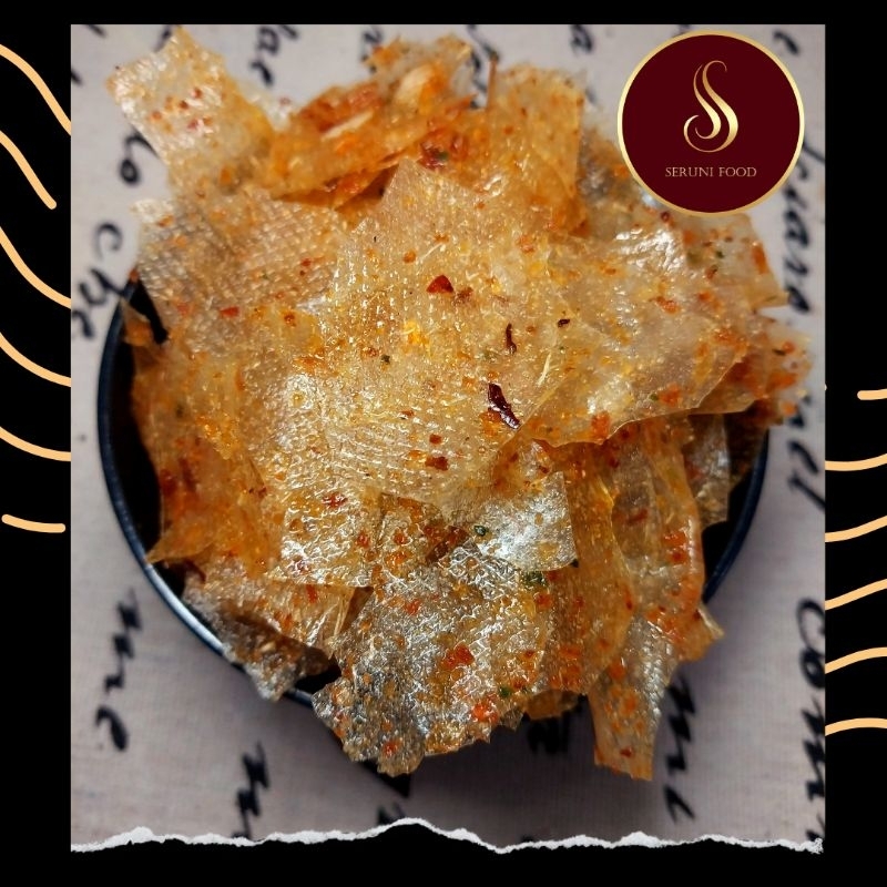 Jual [SERUNI FOOD] Keripik kaca tipis kering renyah | kripca extra ...