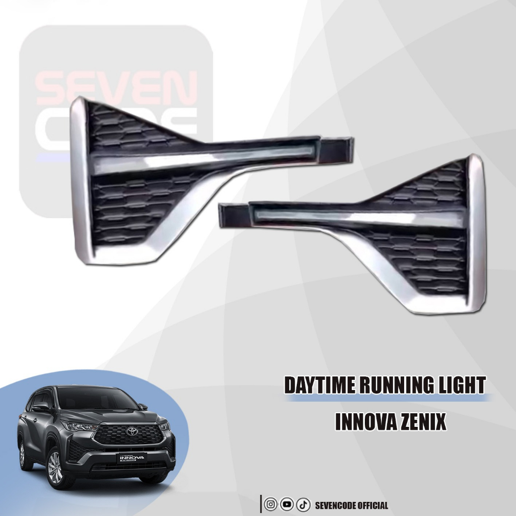 Jual LAMPU DRL INNOVA ZENIX+RUNNING SEN LED DRL INNOVA ZENIX+COVER ...