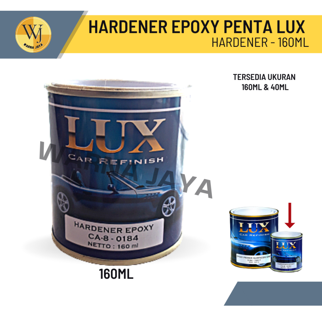 Jual Hardener Epoxy Lux Penta Primer Surfacer 160 ML | Shopee Indonesia