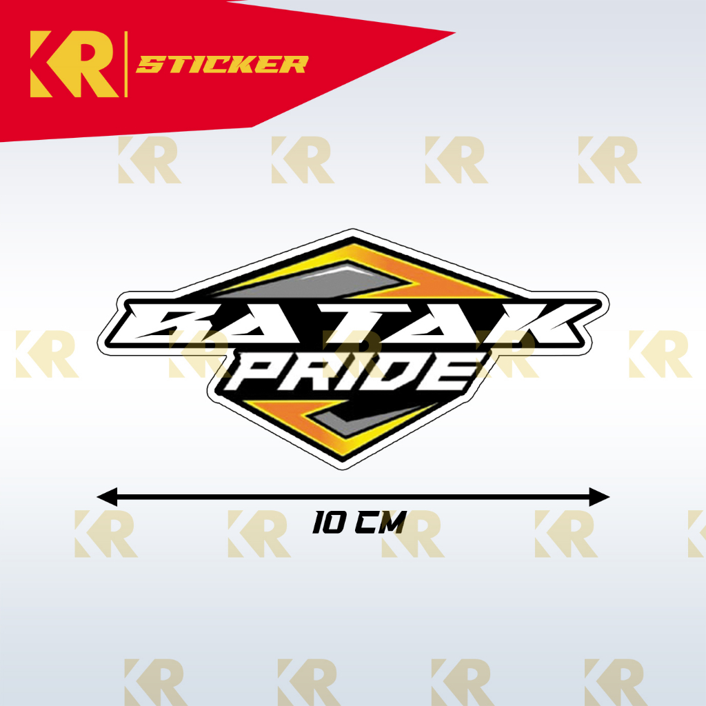 Jual Stiker BATAK PRIDE Sticker Racing | KR STICKER | Shopee Indonesia