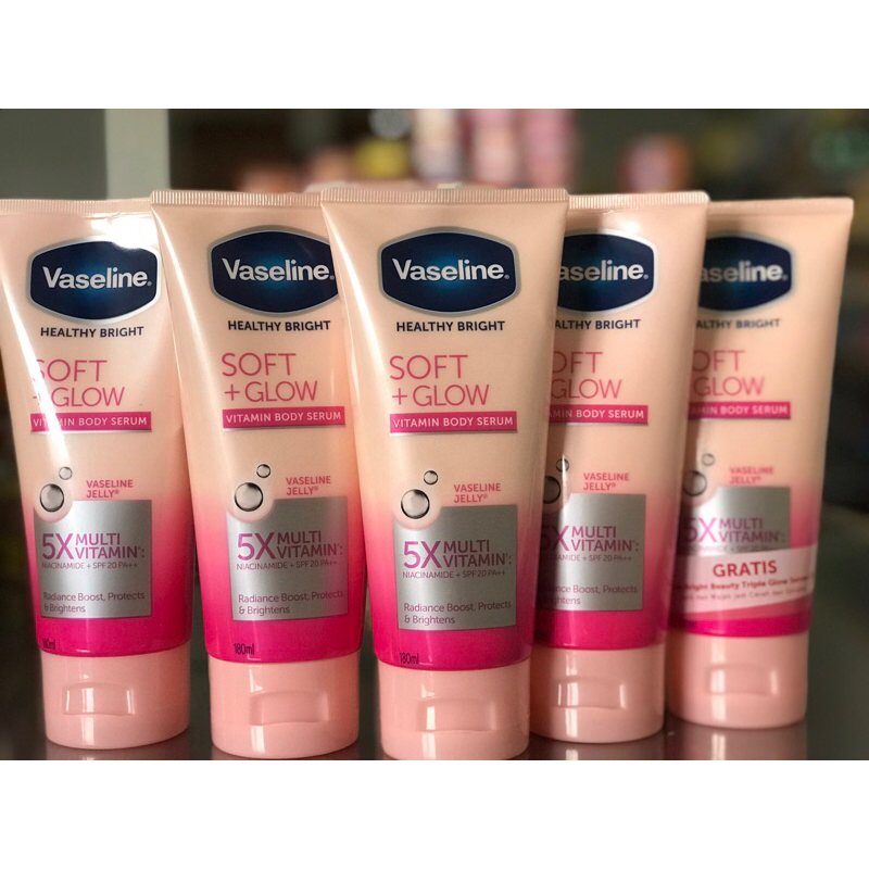 Jual vaseline soft glow 180 ml | Shopee Indonesia