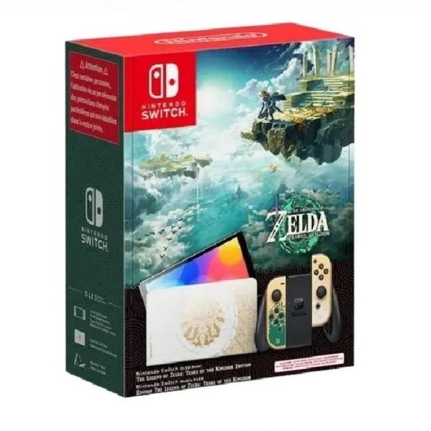 Jual Nintendo Switch Oled Console The Legend of Zelda Tears of The Kingdom CFW 512GB Full Game ...