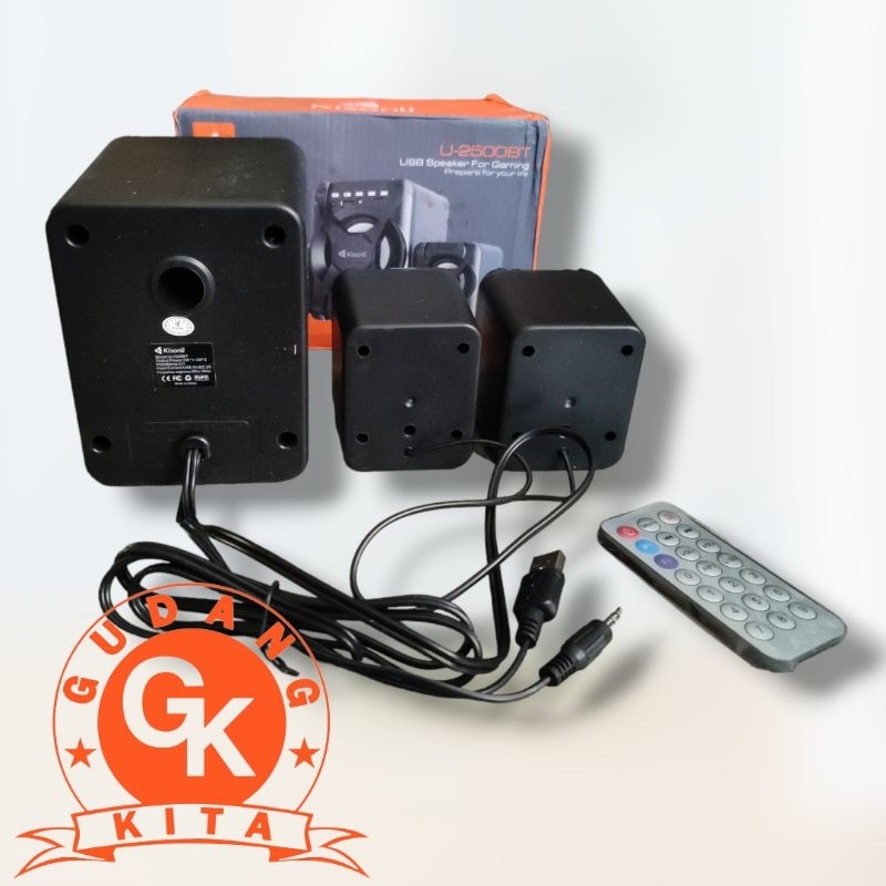 Jual SALON BLUETOOTH KISONLI ORI SUPER BASS PROFESIONAL TYPE U-2500BT ...