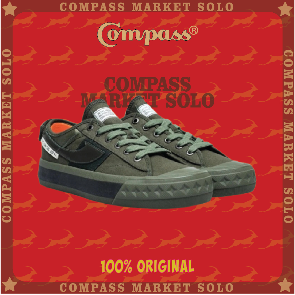 Jual [ORIGINAL] Sepatu Compass Retrograde Flight Jacket JKT Low 38 - 44 ...