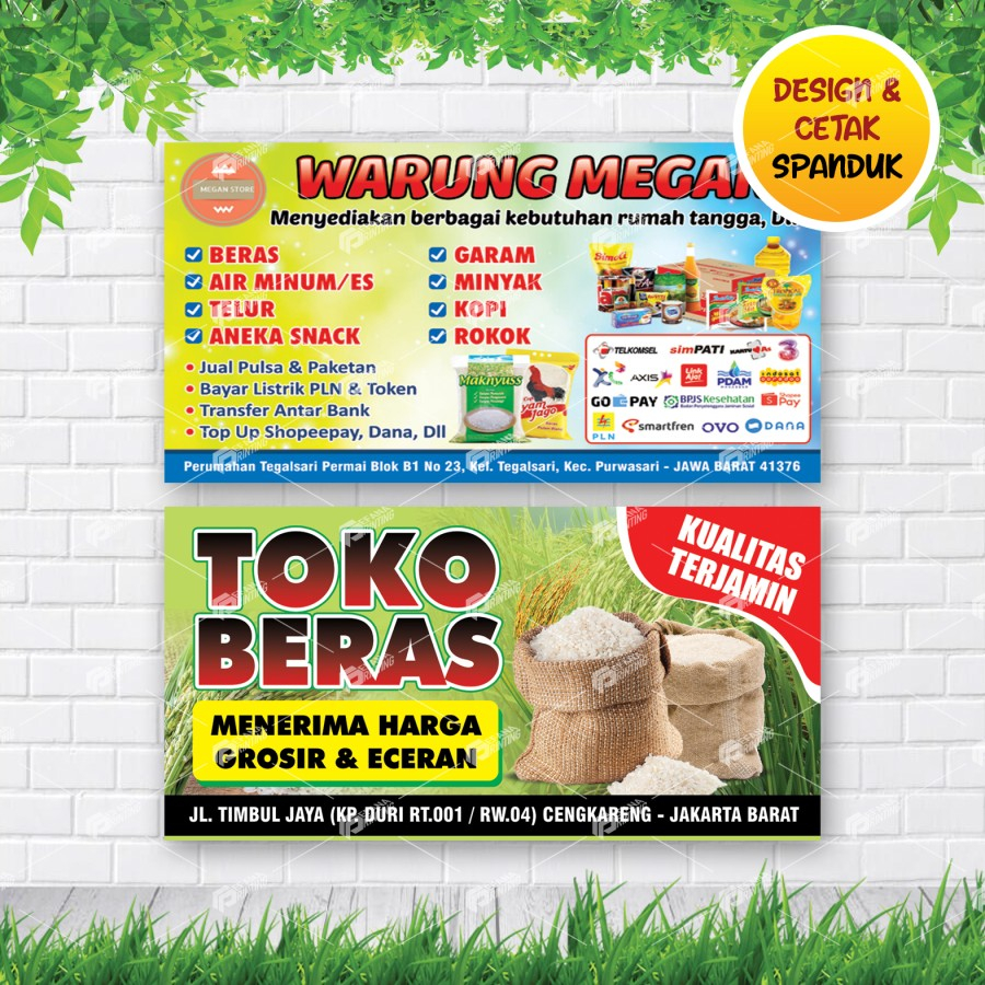 Jual Cetak Backdrop & Spanduk custom (Proses cetak sehari jadi ...