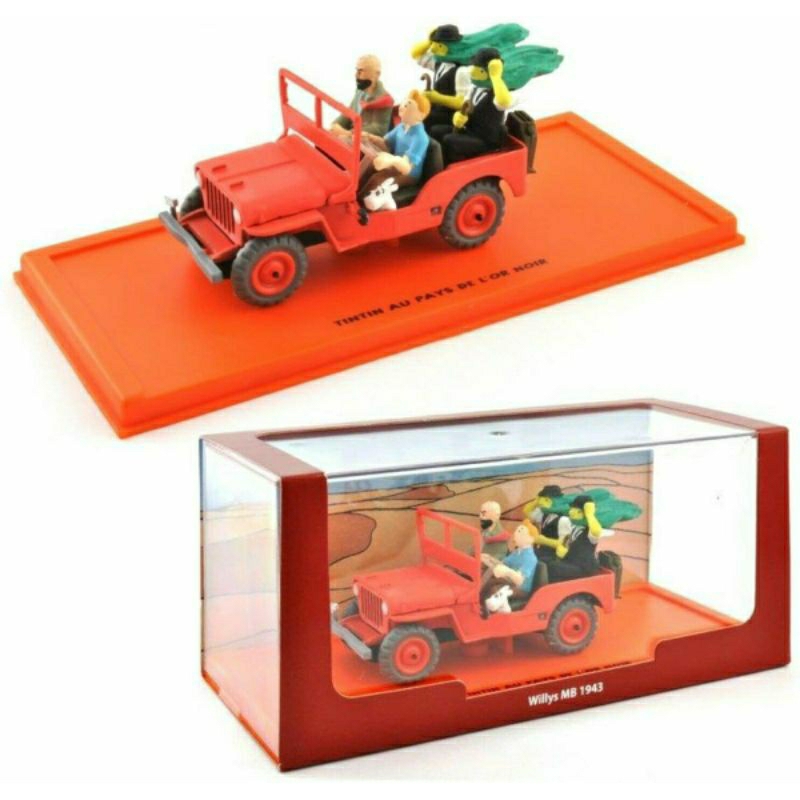 Jual Atlas Skala 1:43 TinTin & Friends Adventure Willy MB 1943 TinTin ...