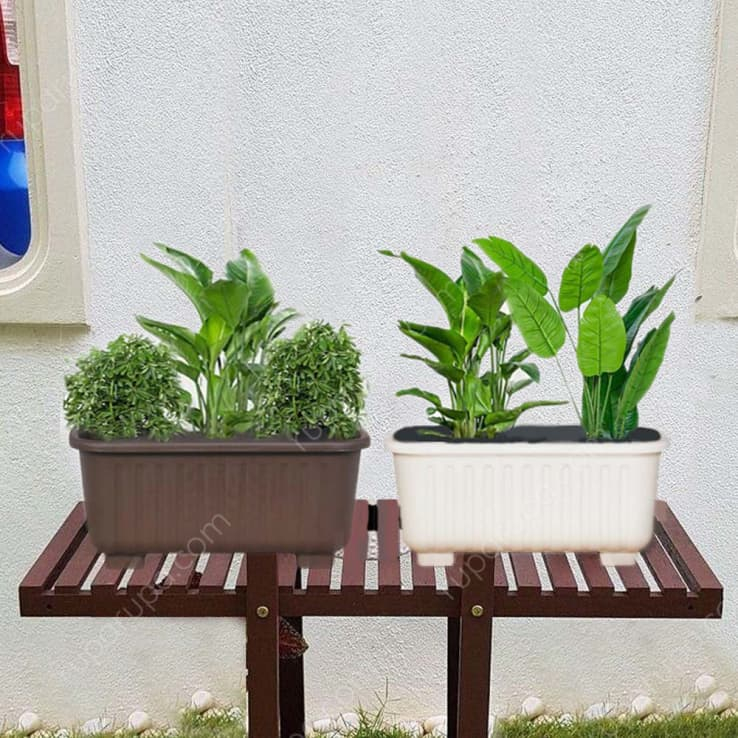 Jual AZKO Clover FLOWER POT ALEA 27 Cm Pot Tanaman | Shopee Indonesia