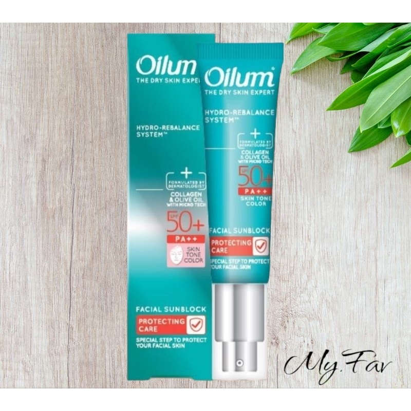 Jual Oilum Protecting Care Facial Sunblock 35 ml | Shopee Indonesia