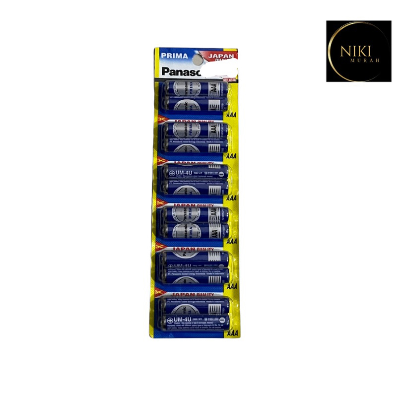 Jual Battery Panasonic AAA (Per 2 Biji) | Shopee Indonesia