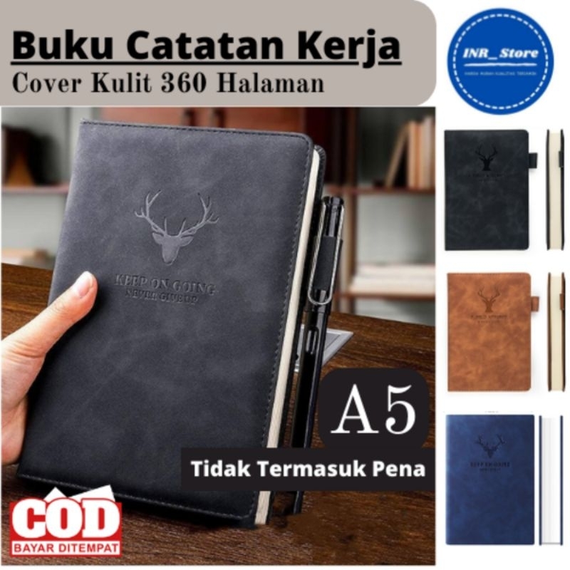 Jual Buku Agenda Catatan Kerja Meeting Planner NoteBook Notepad Diary ...