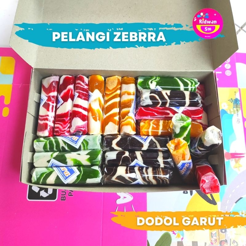 Jual Dodol Garut Pelangi Zebra 500 gr | Shopee Indonesia