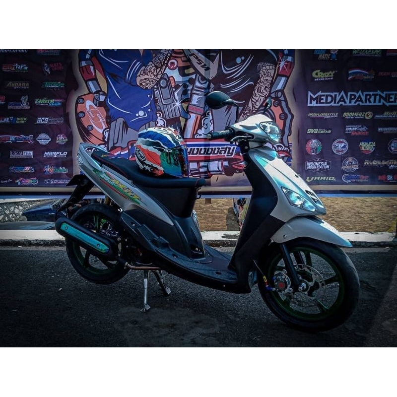 Jual striping TRANSPARAN mio rare thailand sporty smile automatic ...