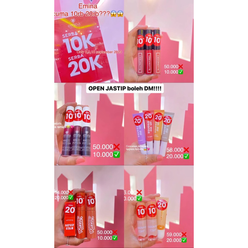 Jual JASTIP EMINA | Shopee Indonesia