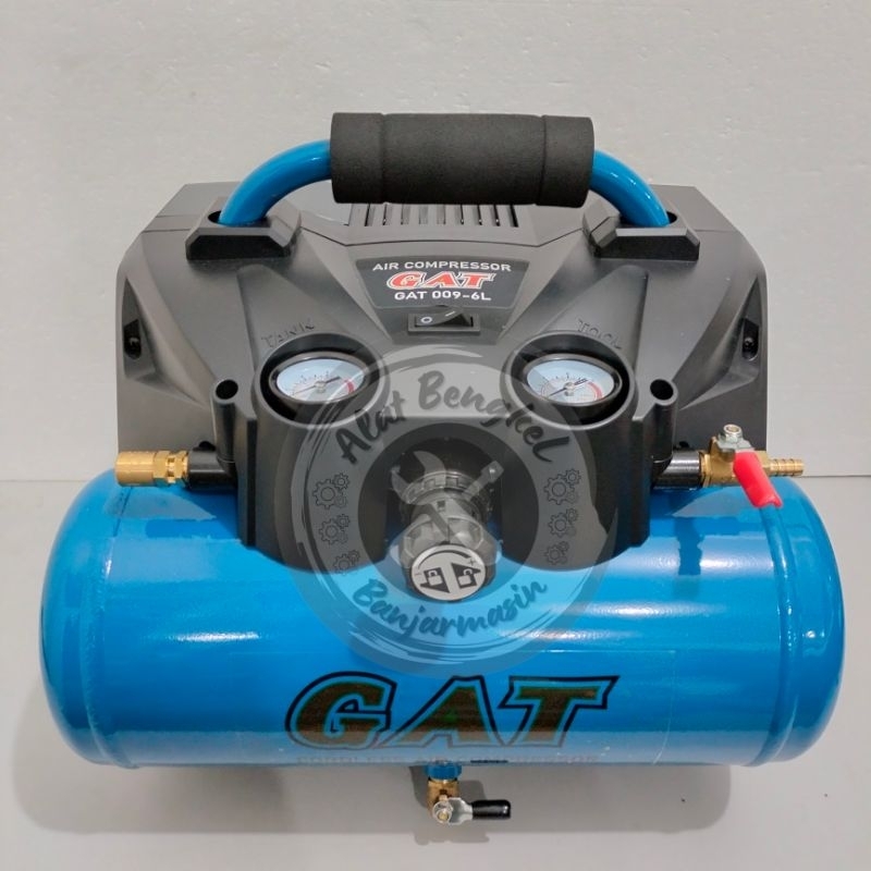 Jual MESIN COMPRESSOR CORDLESS "GAT" TYPE 009 6 LITER 36V|| MESIN ...