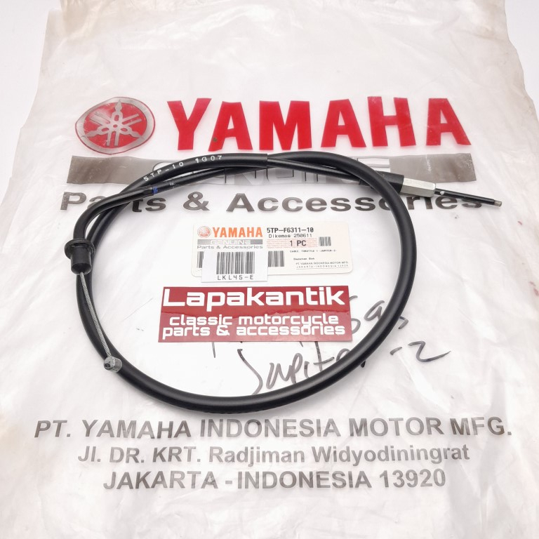 Jual kabel gas Yamaha Jupiter Z Vega R original YGP 5TP-F6311-10 ...