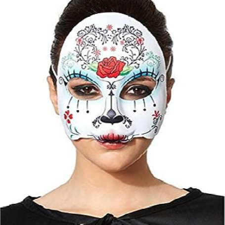 Jual Topeng The Dead Sugar Skull Mask Maria Topeng Masquerade mask 818 ...