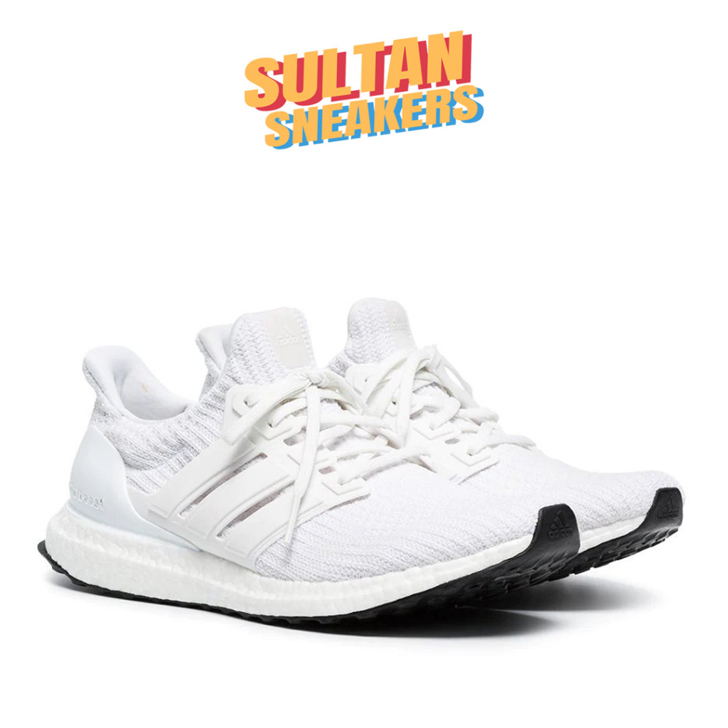 Jual Sepatu Adidas Ultra Boost Triple White | Shopee Indonesia