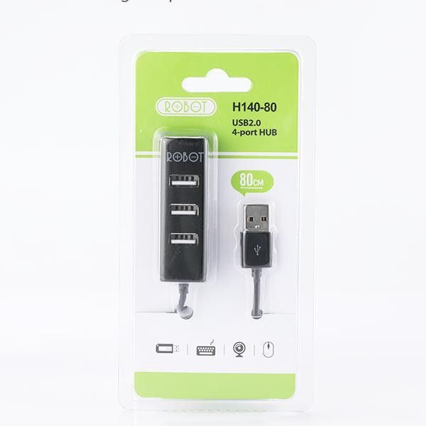 Jual USB Hub Robot 4-Port HUB H-140 80CM | Shopee Indonesia