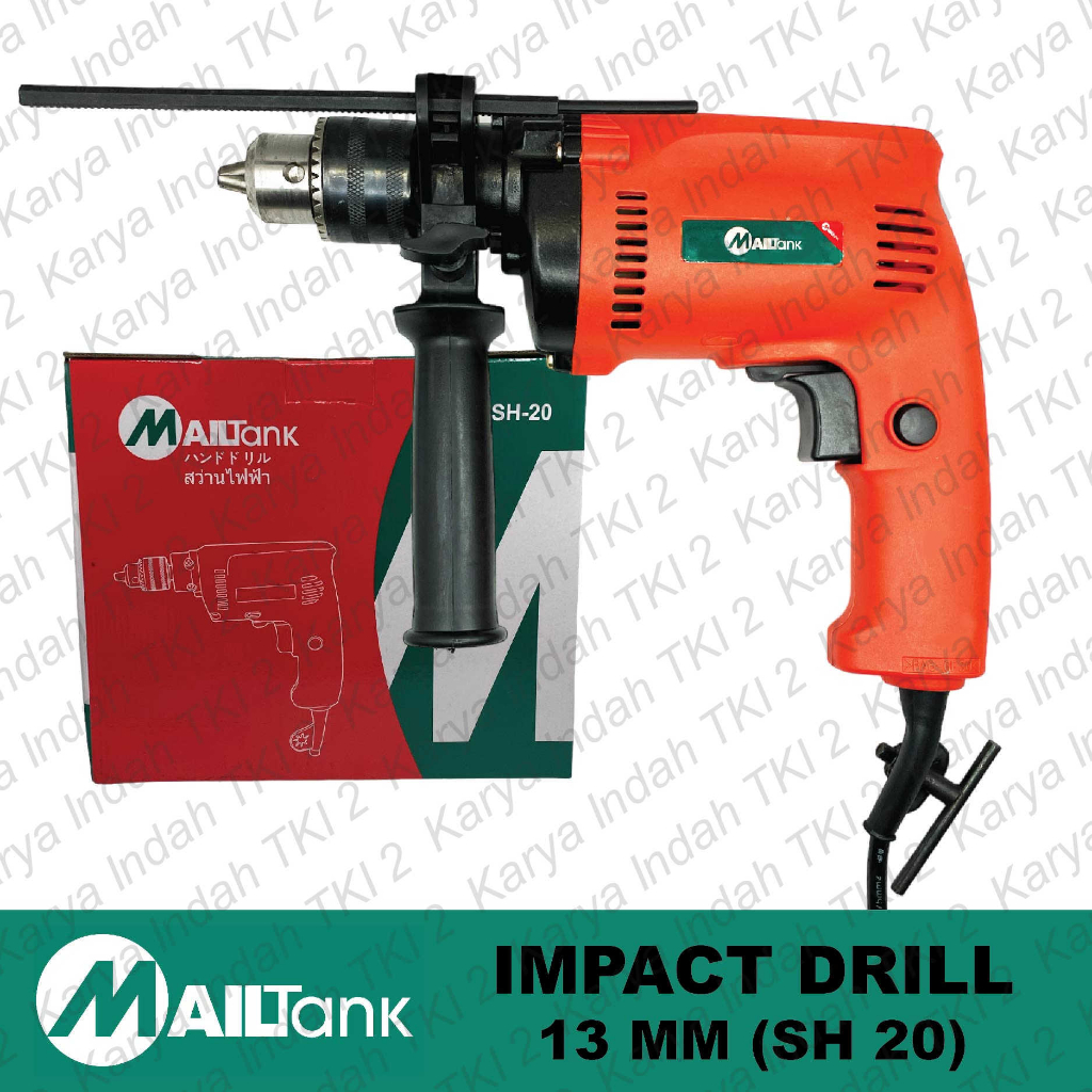 Jual Mesin Bor Tembok Beton 13 MM MAILTANK SH20 Impact Drill 13MM SH-20 Concrete Besi Kayu SH09 ...