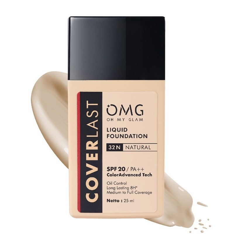 Jual OMG Oh My Glam Coverlast Liquid Foundation - Alas Bedak | Shopee ...