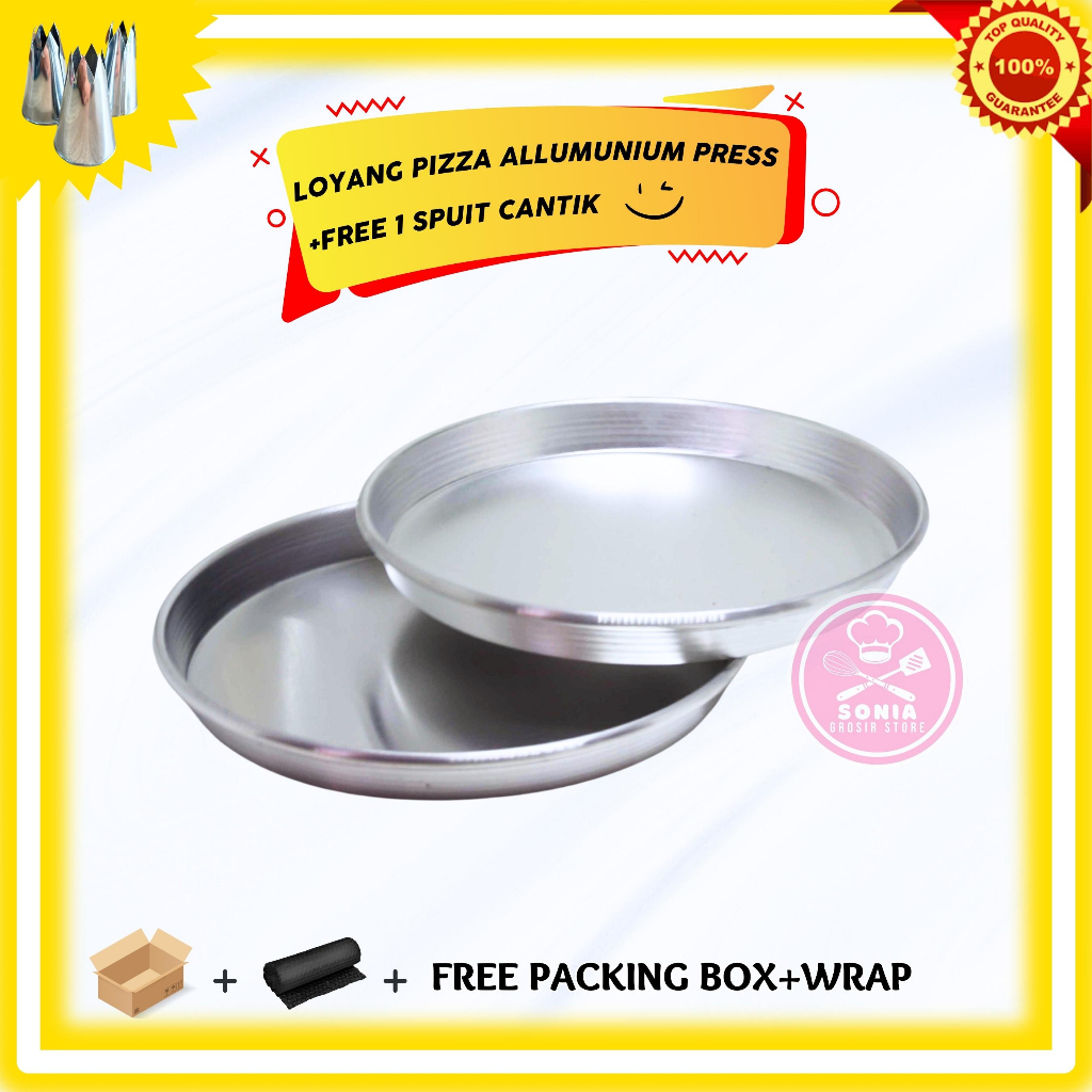 Jual Loyang Pizza Bulat / Loyang Pizza Lingkaran / Nampan Pizza / Alas ...
