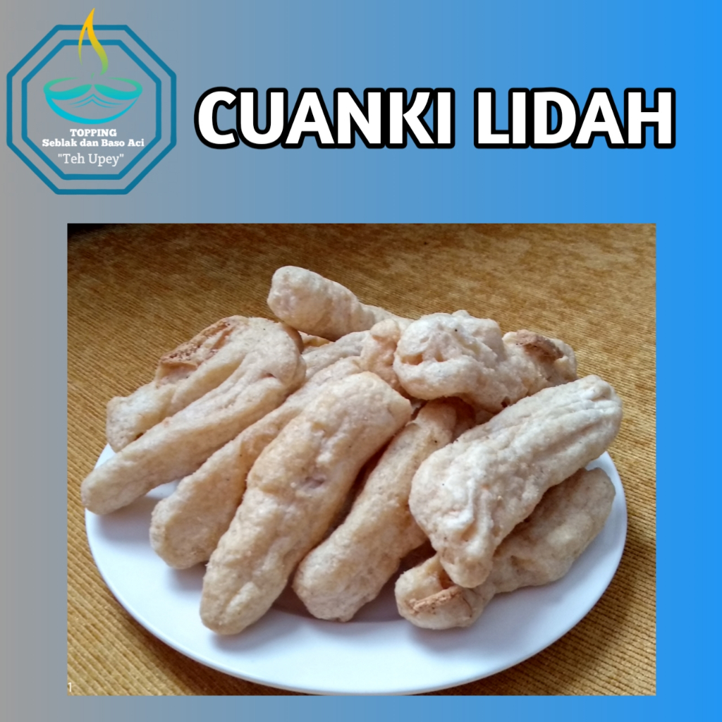 Jual CUANKI LIDAH ISI 100 PCS ISIAN BASO ACI TOPPING SEBLAK | Shopee ...