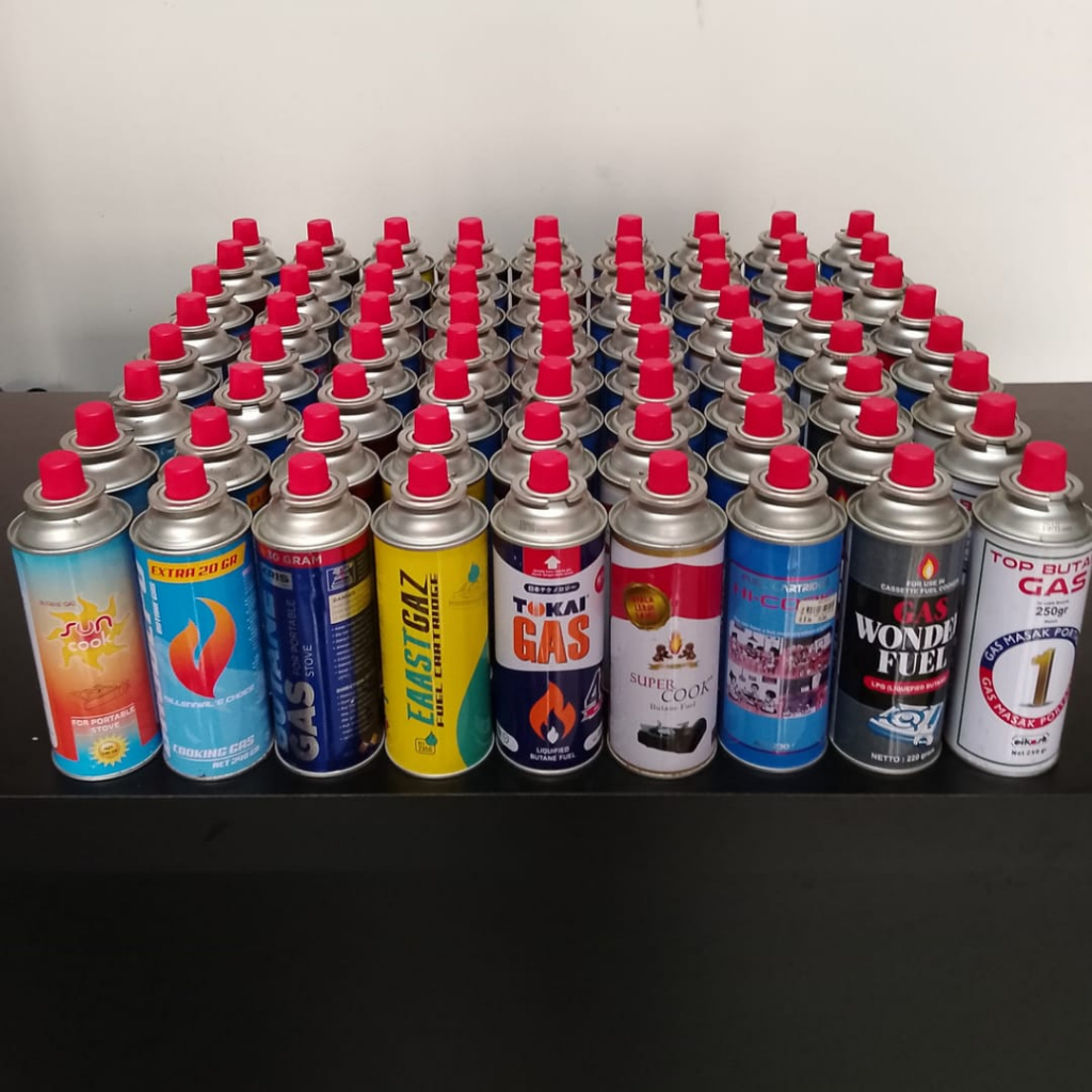 Jual Gas Portabel Refill Gas Camping Murah, Baru 1x isi - Gas camping ...